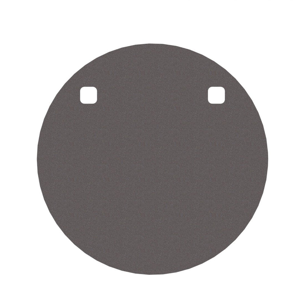 Round Gongs: 6"-12" - Doube Hole - Atlas Target Works