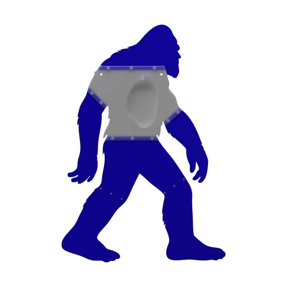 Replacement Sheetmetal - 6' Bigfoot/Sasquatch - Atlas Target Works