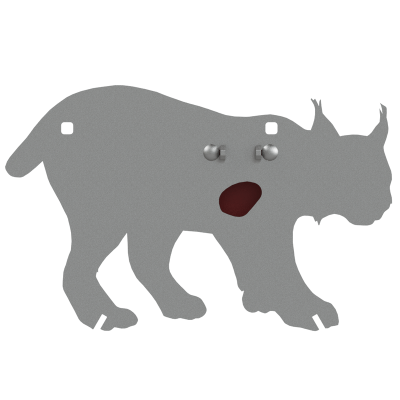 1/4" AR500: Rimfire Targets (.17 HMR, .22LR) - Atlas Target Works