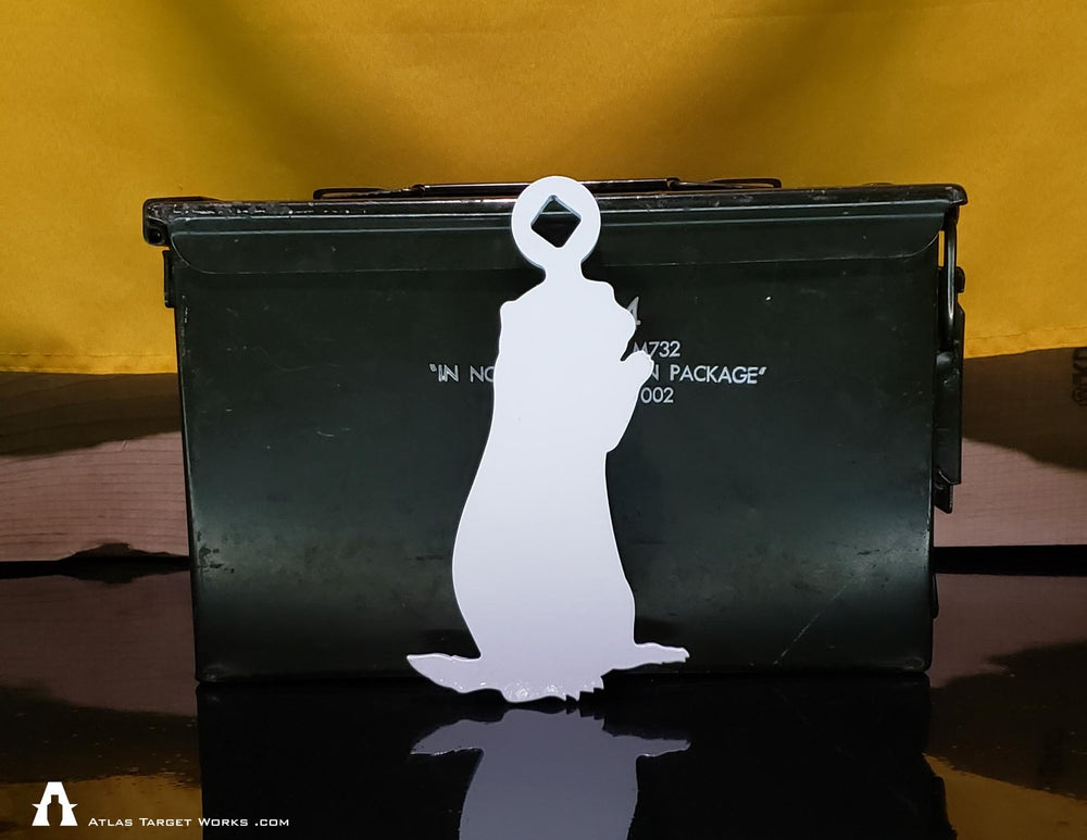 AR500 Striped Gopher - Atlas Target Works