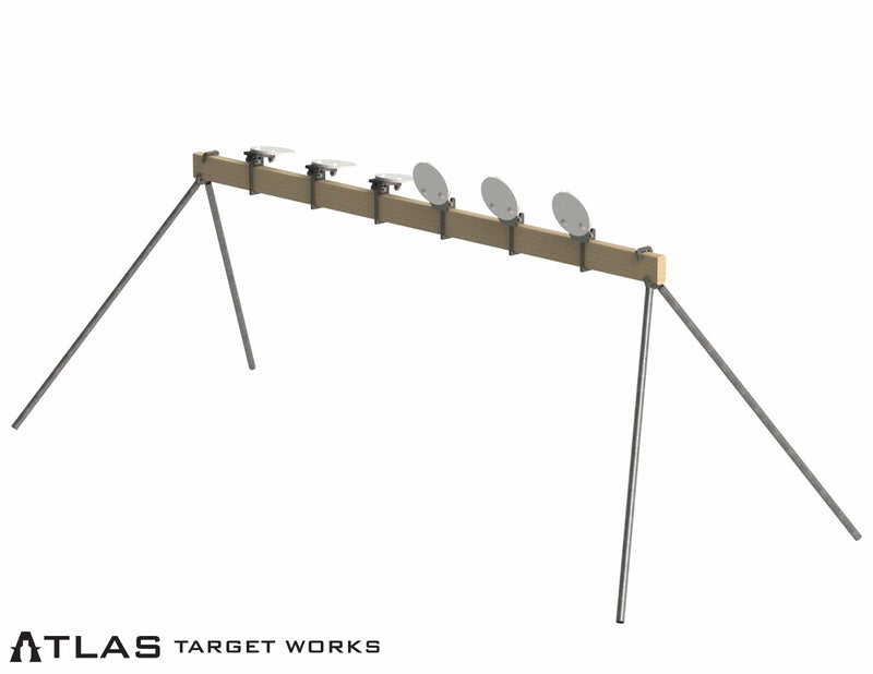 AR500 Plate Rack (Non-Remote Reset) - Atlas Target Works